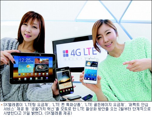 SKT, LTE 100만 고객 편익 확대 - 노컷뉴스