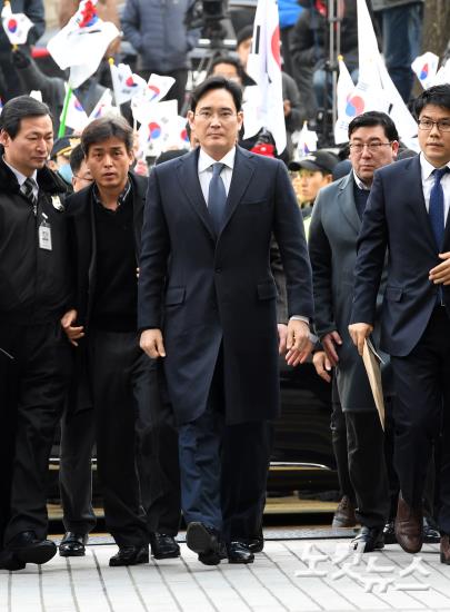 법원 향하는 이재용 삼성전자 부회장 노컷뉴스