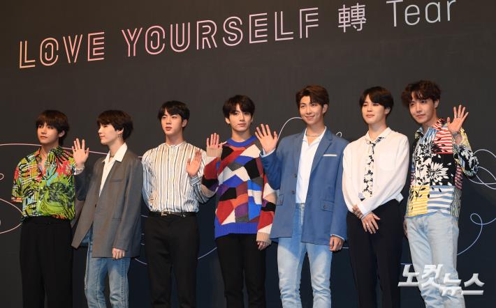 빌보드 2관왕 방탄소년단 금의환향 노컷뉴스