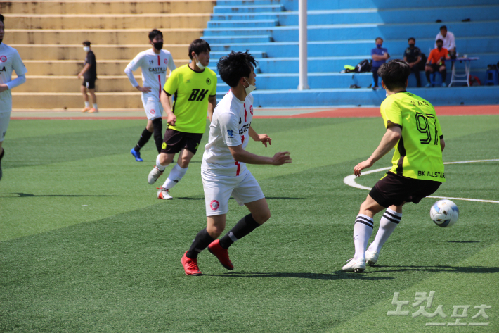 [포토]K7리그 4라운드, '골 잔치', BK vs 카스티야FC - 노컷스포츠