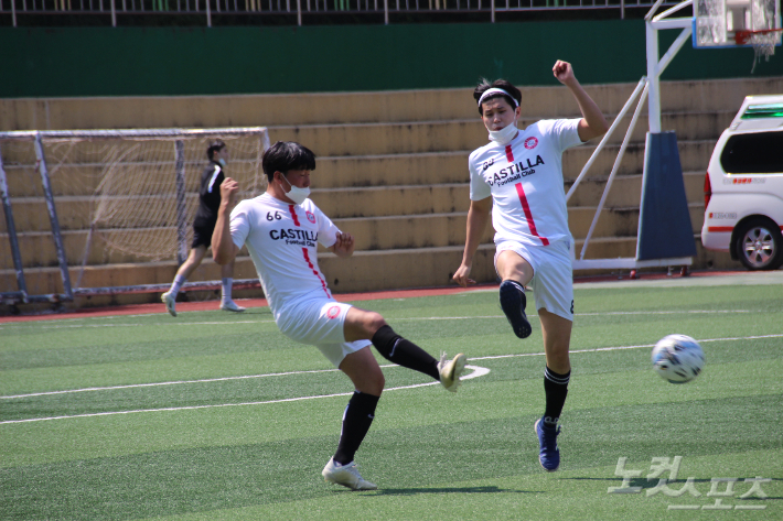 [포토]K7리그 4라운드, '골 잔치', BK vs 카스티야FC - 노컷스포츠