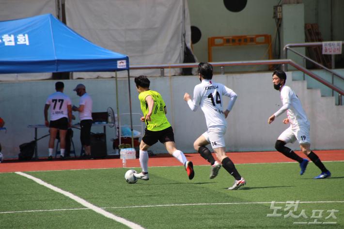 [포토]K7리그 4라운드, '골 잔치', BK vs 카스티야FC - 노컷스포츠