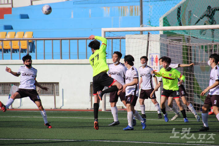 [포토]K7리그 4라운드, '역전에 역전' YK FC vs GM FC - 노컷스포츠