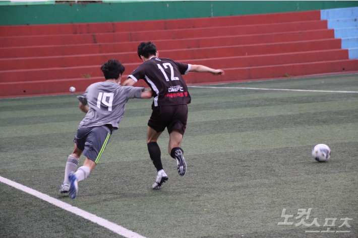 [K7리그]GM FC 김환희, 세트피스 찬스 살렸다… 멀티골까지 - 노컷스포츠