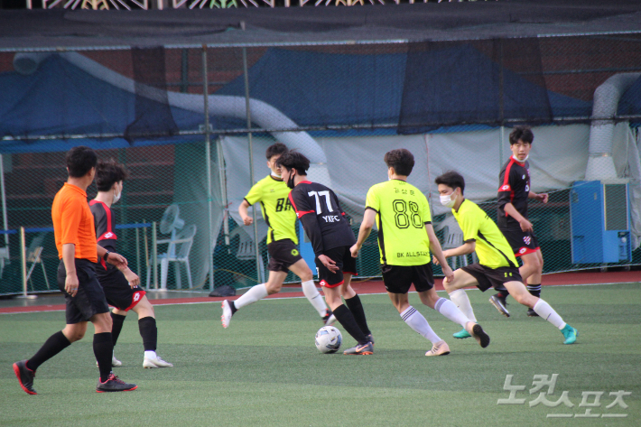 [K7리그]BK 회장 이건희, '안정적 수비 + 쐐기골' 수훈… 팀은 최종 2위 - 노컷스포츠