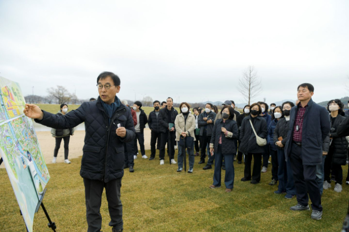 순천시 2023순천만국제정원박람회 현장 설명회 노컷뉴스 