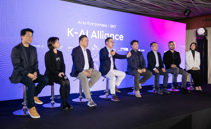 유영상 SKT 사장 "K-동맹으로 AI 시대 대전환 선도" - 노컷뉴스
