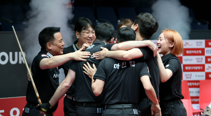 '2R 우승팀? 끝까지 간다' PBA 팀 리그 3파전 후끈 - 노컷뉴스