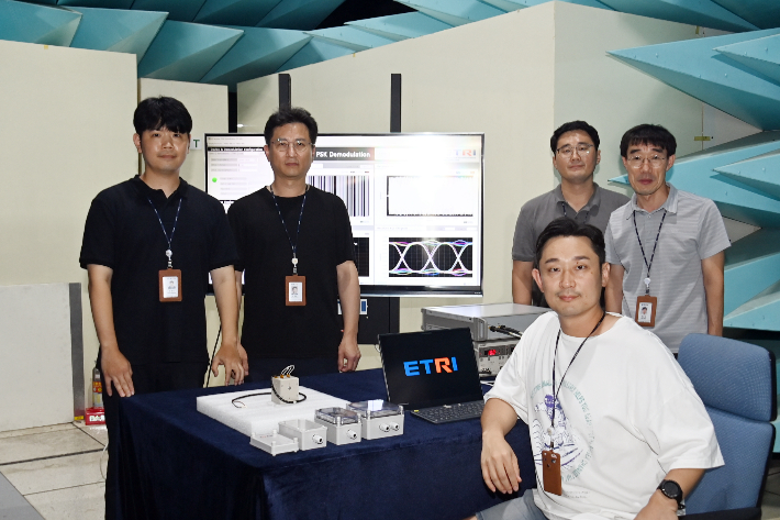 ETRI, 수중 이어 지중 무선통신도 '성공' - 노컷뉴스