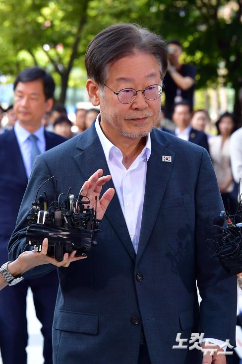 단식 13일째 이재명 대표 수원지검 재출석 노컷뉴스