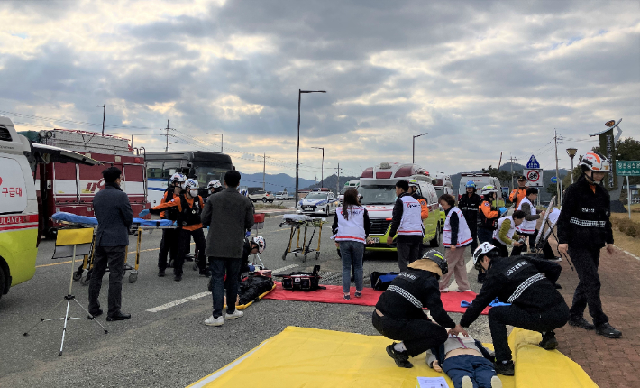 전남소방 119구급대, 3.2분마다 출동해 구급활동 펼쳐 - 노컷뉴스