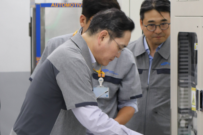 이재용 "MLCC사업, 확대되는 AI·전기차 시장 기회 선점해야" - 노컷뉴스