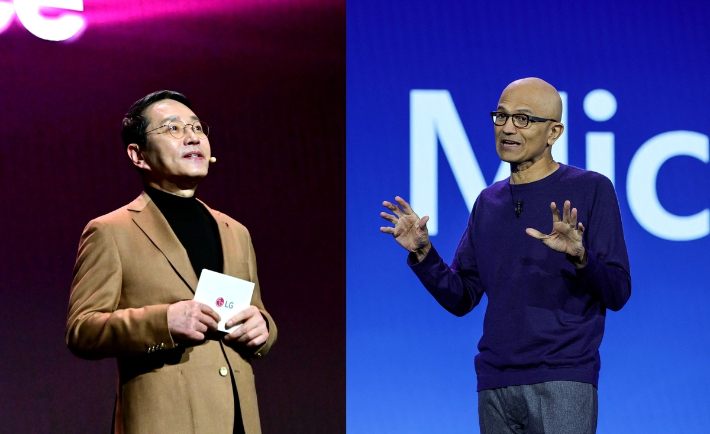 나델라 MS CEO 방한…LG전자와 'AI 파트너십' 구축할까? - 노컷뉴스